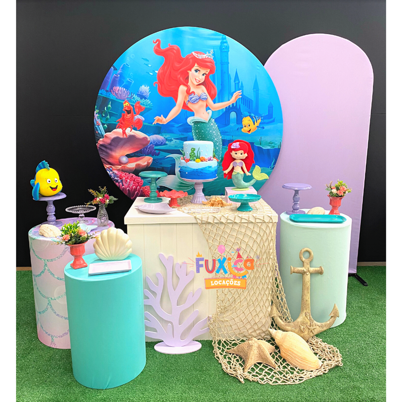 Aluguel kit Ariel - Fuxica Locações de Kits e Materiais para Festas ...